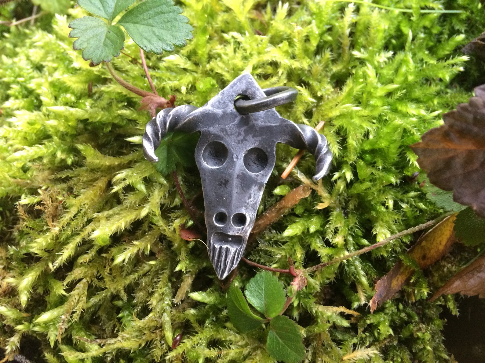 Ram Pendant, Goat, Handmade, Forged, Blacksmith, Pendant, Jewellery ...