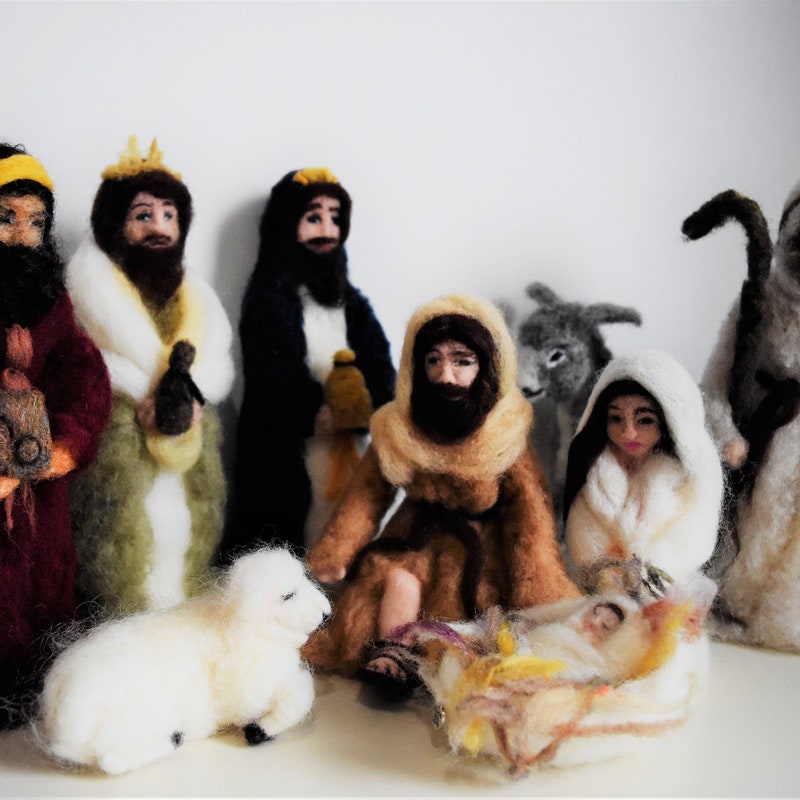 Needle Felted Baby - Etsy