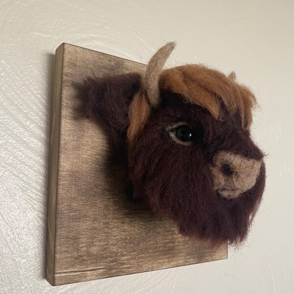 Highland Cow Mount - Etsy