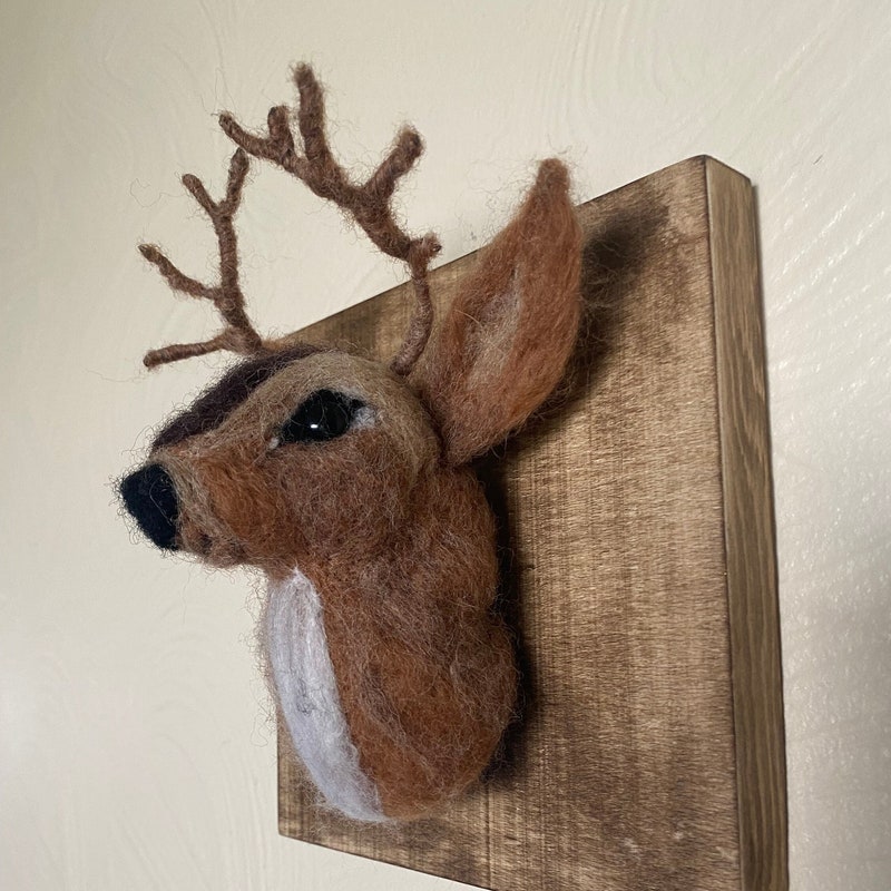 Felt Animal Head - Etsy