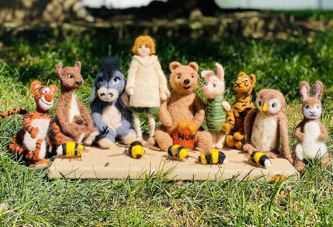 CUSTOM Made to Order Needle Felted Wool Baby Mobile One-of-a-kind Any ...