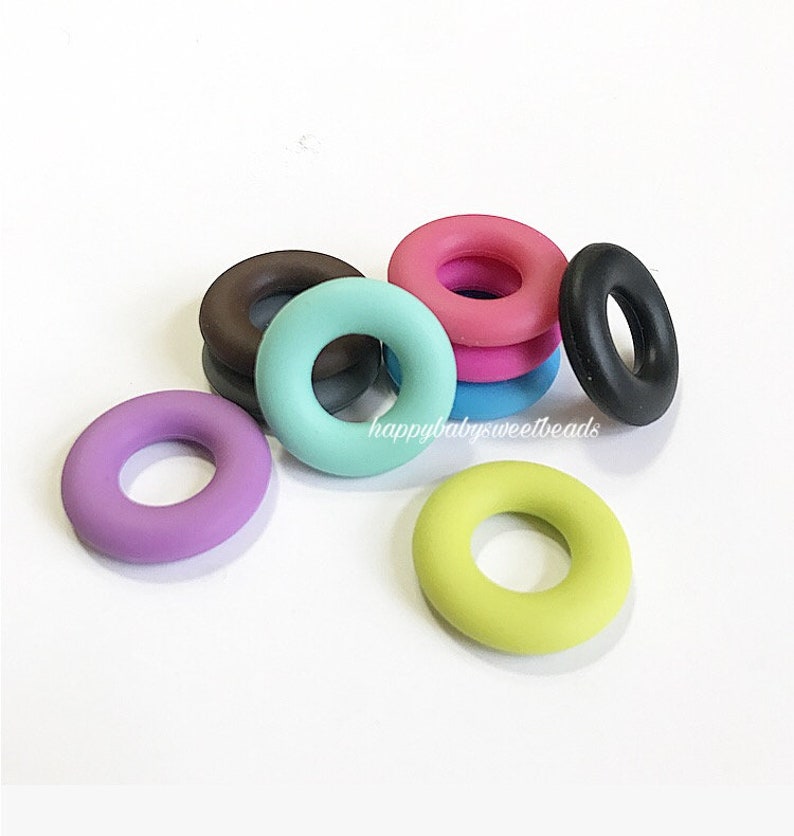 45 Mm Baby Large Silicone Donut Round Ring Food Grade Silicone - Etsy ...