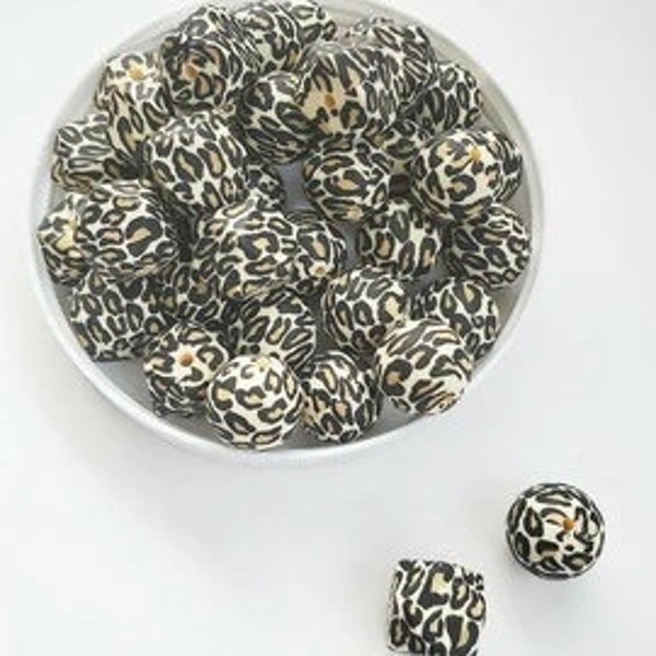 Leopard Print Beads - Etsy