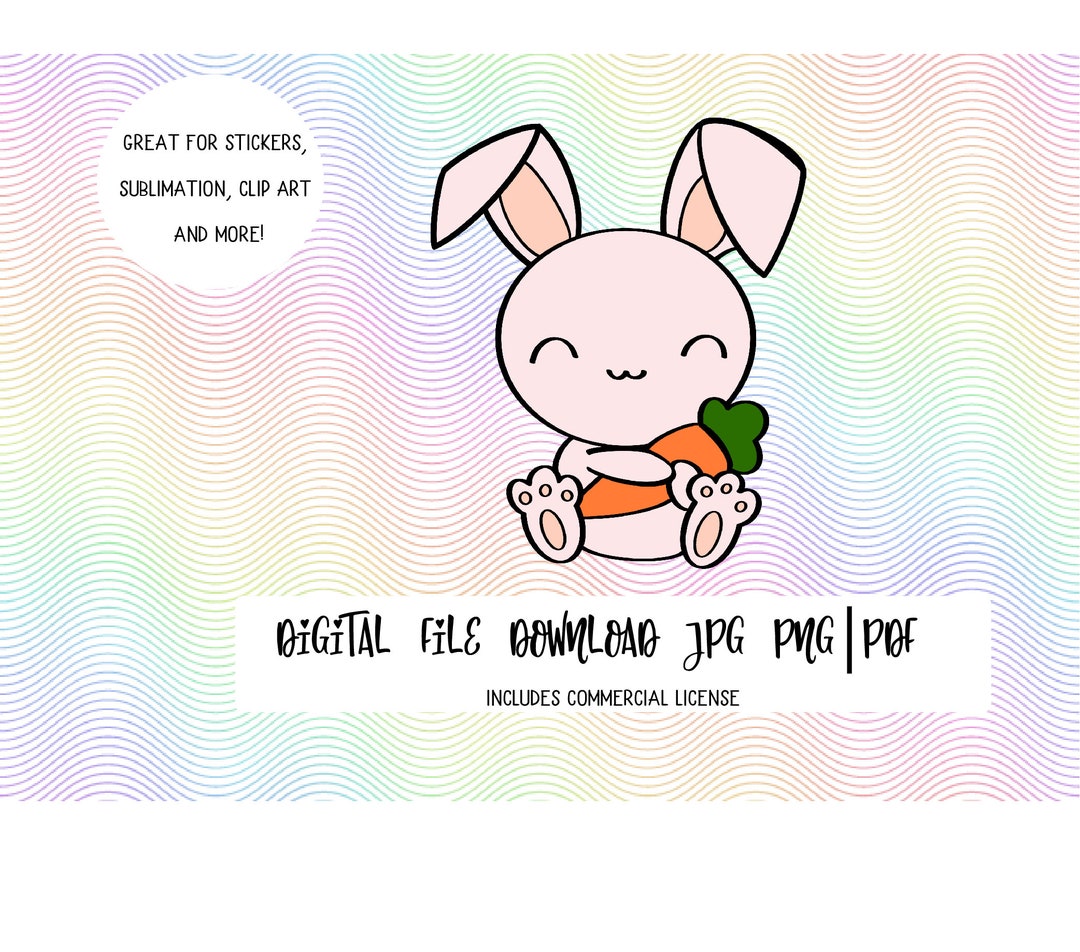 PRINT & CUT Stickers, PNG, Sublimation, Clip Art, Cute Animals for ...