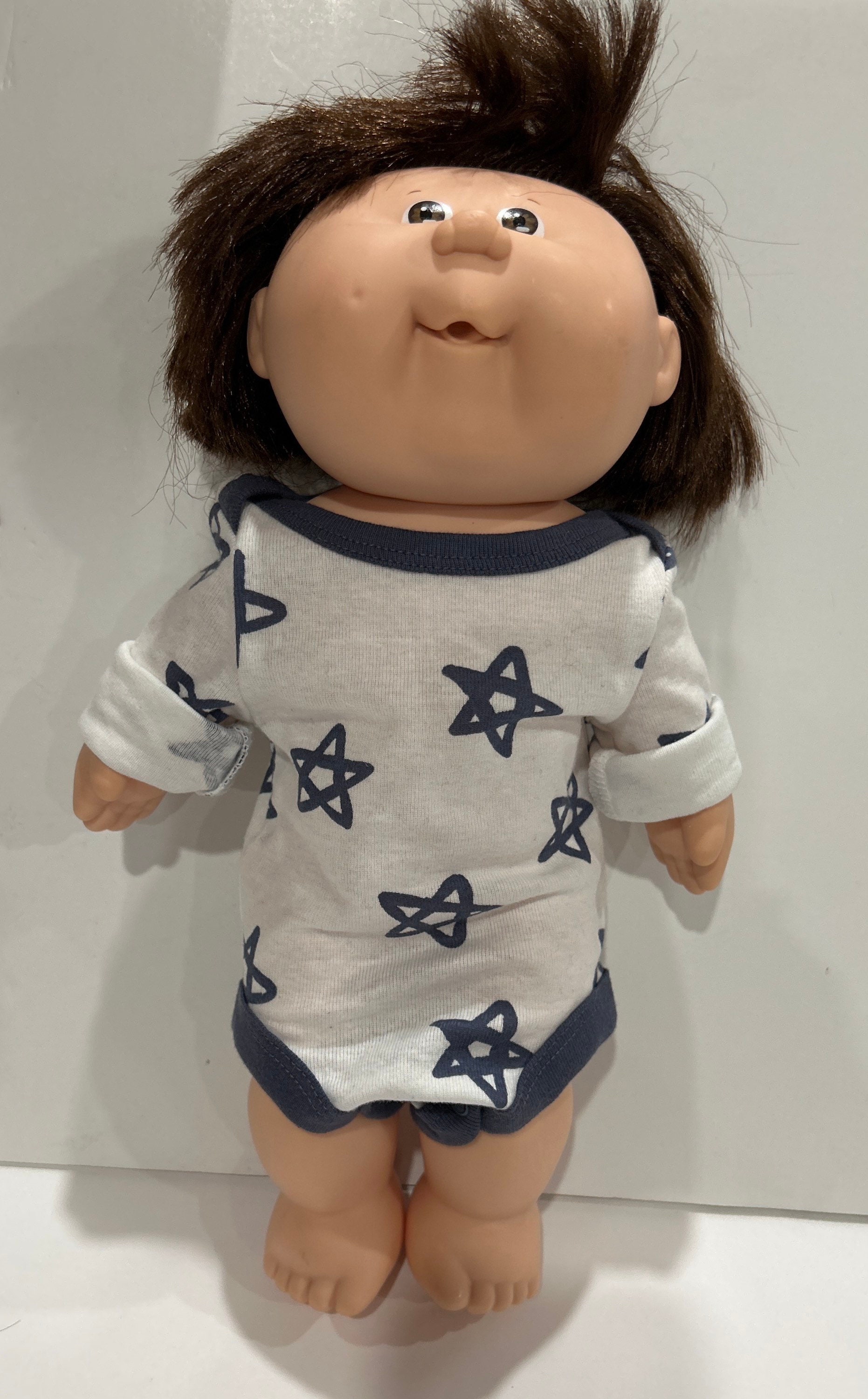 1987 Vintage Cabbage Patch Kids Splash Jointed Hard Body Brown Green ...