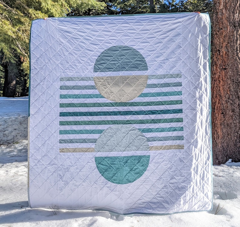 Libra Skies Quilt Pattern Modern Quilt Pattern Beginner Friendly Quilt ...