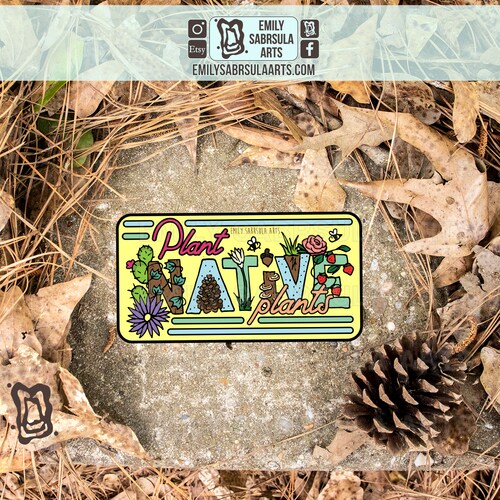 California Native Plants Sticker - Etsy