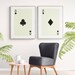 Set of 4 Black Ace Playing Card Posters - Classic Elegance for Your ...