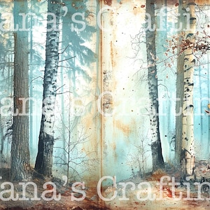 25 FOREST Themed Printable Backgrounds / Printable Nature, Forest Paper ...