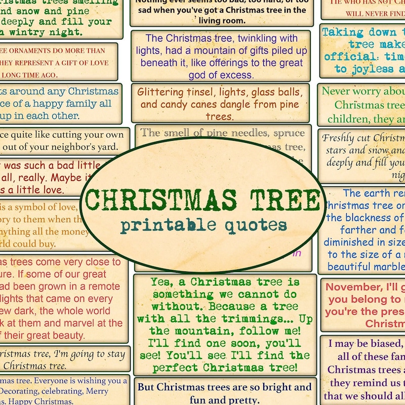 Tree Quotes - Etsy