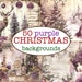 50 Printable PURPLE CHRISTMAS PAGES / Printable Junk Journal / Vintage ...