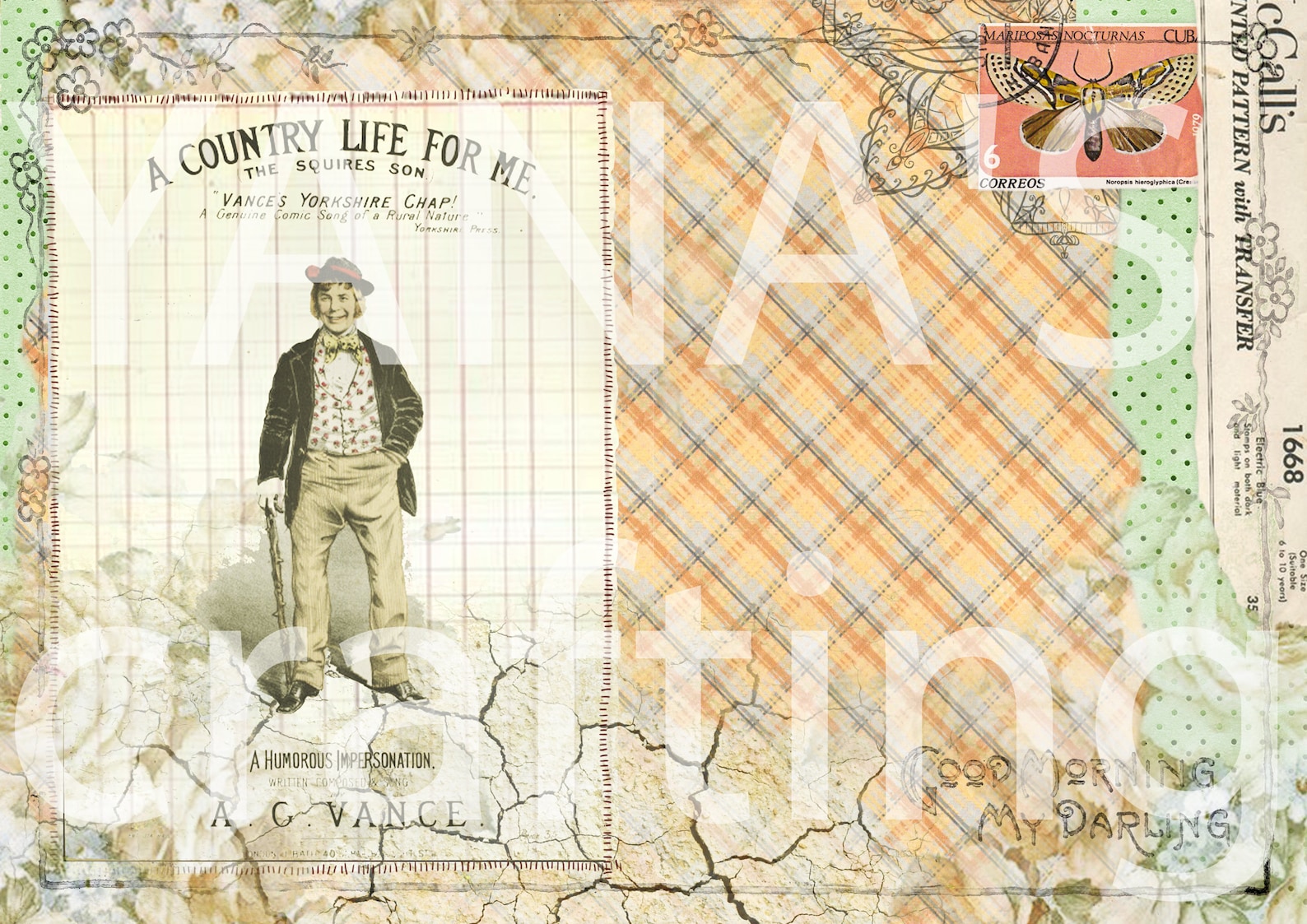 Country Life Journaling Kit 15 Pages / Printable Junk | Etsy