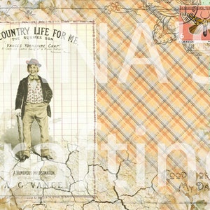 Country Life Journaling Kit (15 Pages) / Printable Junk Journal ...