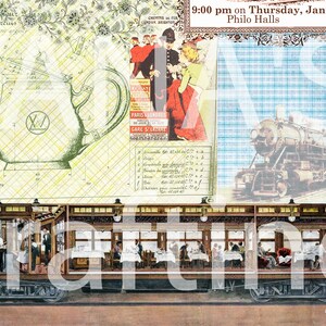 ORIENT EXPRESS Printable Junk Journal (15 Pages)/ Collaged Scrapbooking ...