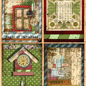 Christmas Journal Kit / Printable Journaling Pages / Christmas Ephemera ...