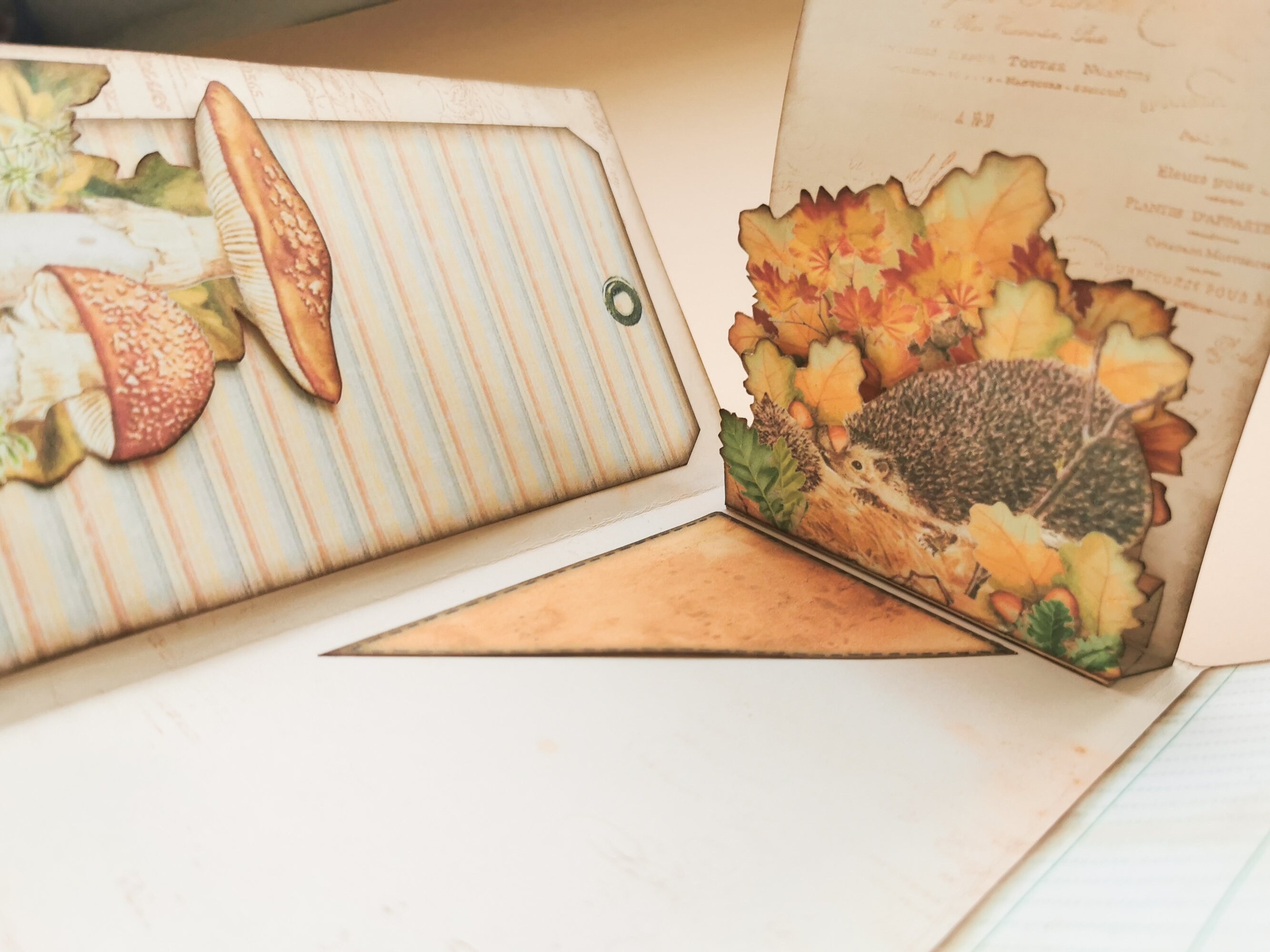 Handmade FALL Folio / Printable Insert for You AUTUMN - Etsy