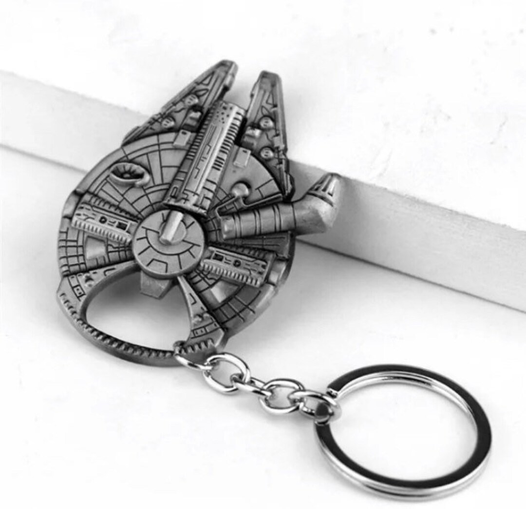 Star Wars Millennium Falcon Bottle Opener Key Chain - Etsy