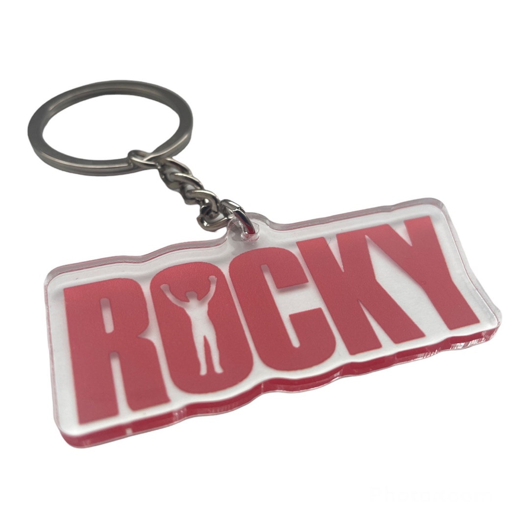 Rocky Acrylic Keyring - Etsy