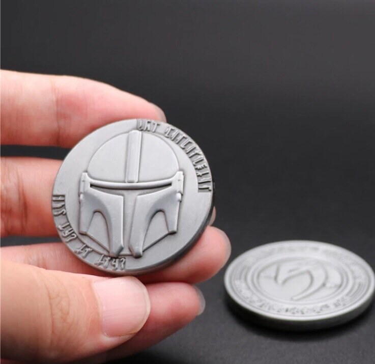 Star Wars Mandalorian Collectors Coin | Etsy