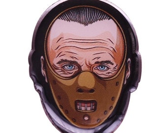 Hannibal Lecter Badge - Etsy