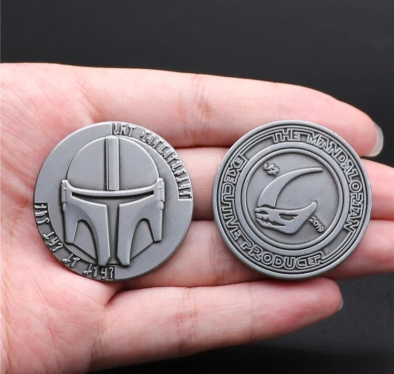 Star Wars Mandalorian Collectors Coin | Etsy