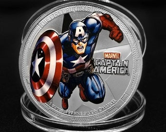 Captain America Coin - Etsy
