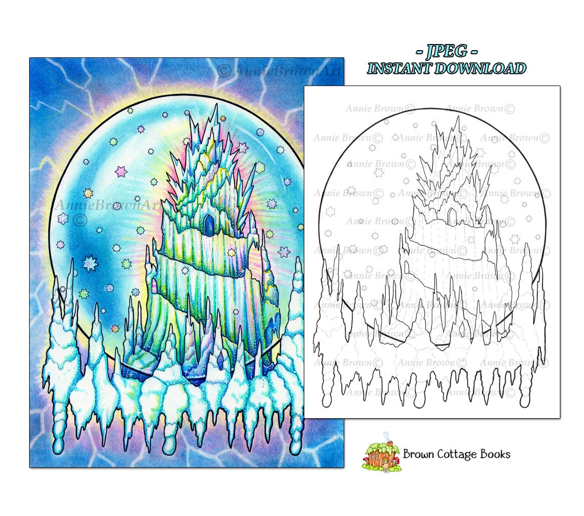 Christmas Coloring Page Instant Download Line Art - Etsy