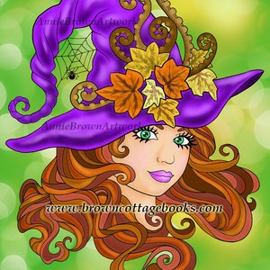 Halloween Coloring Page Instant Download Line Art Printable Holiday ...