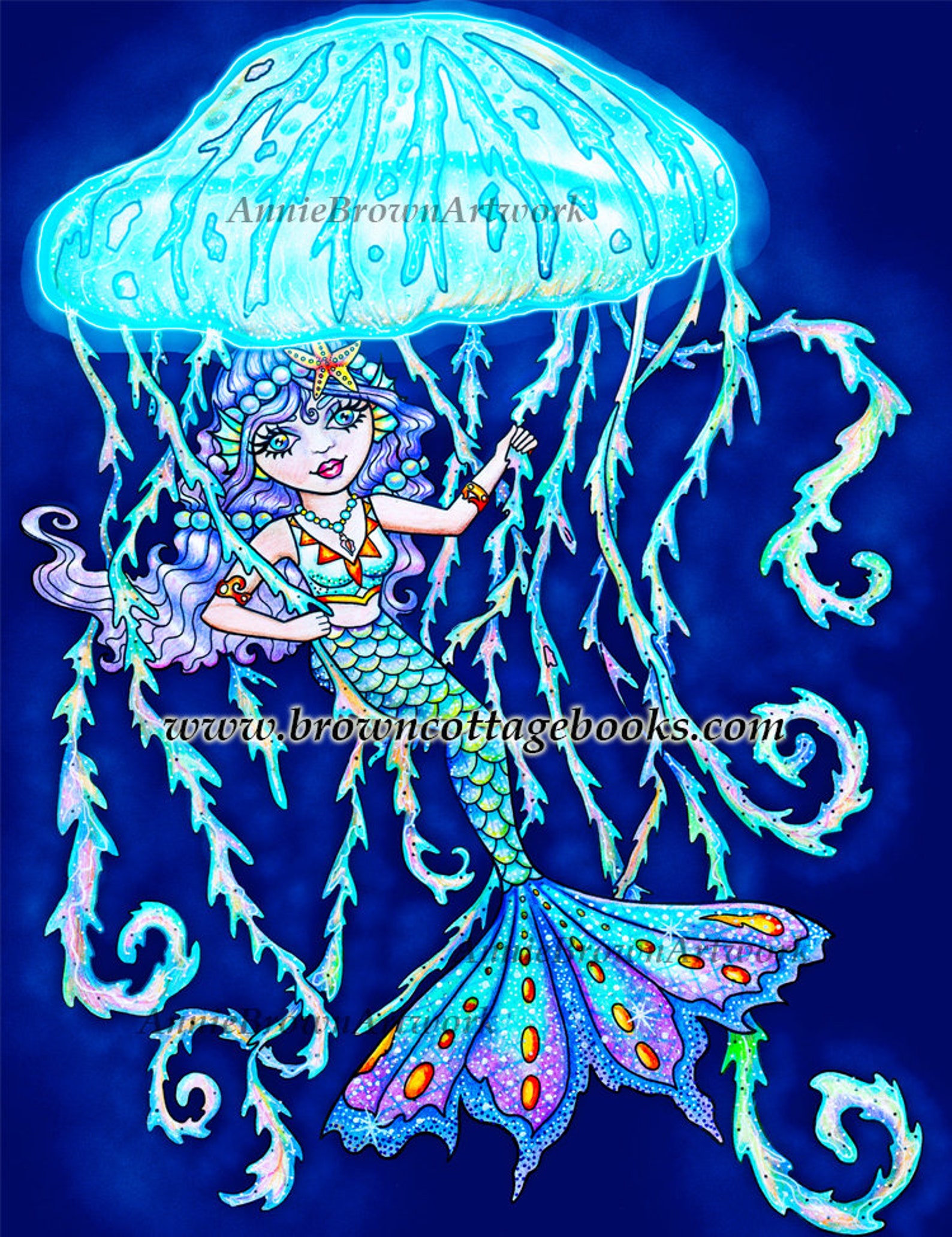 PDF Digital Download Coloring Book Mermaids Fairies - Etsy