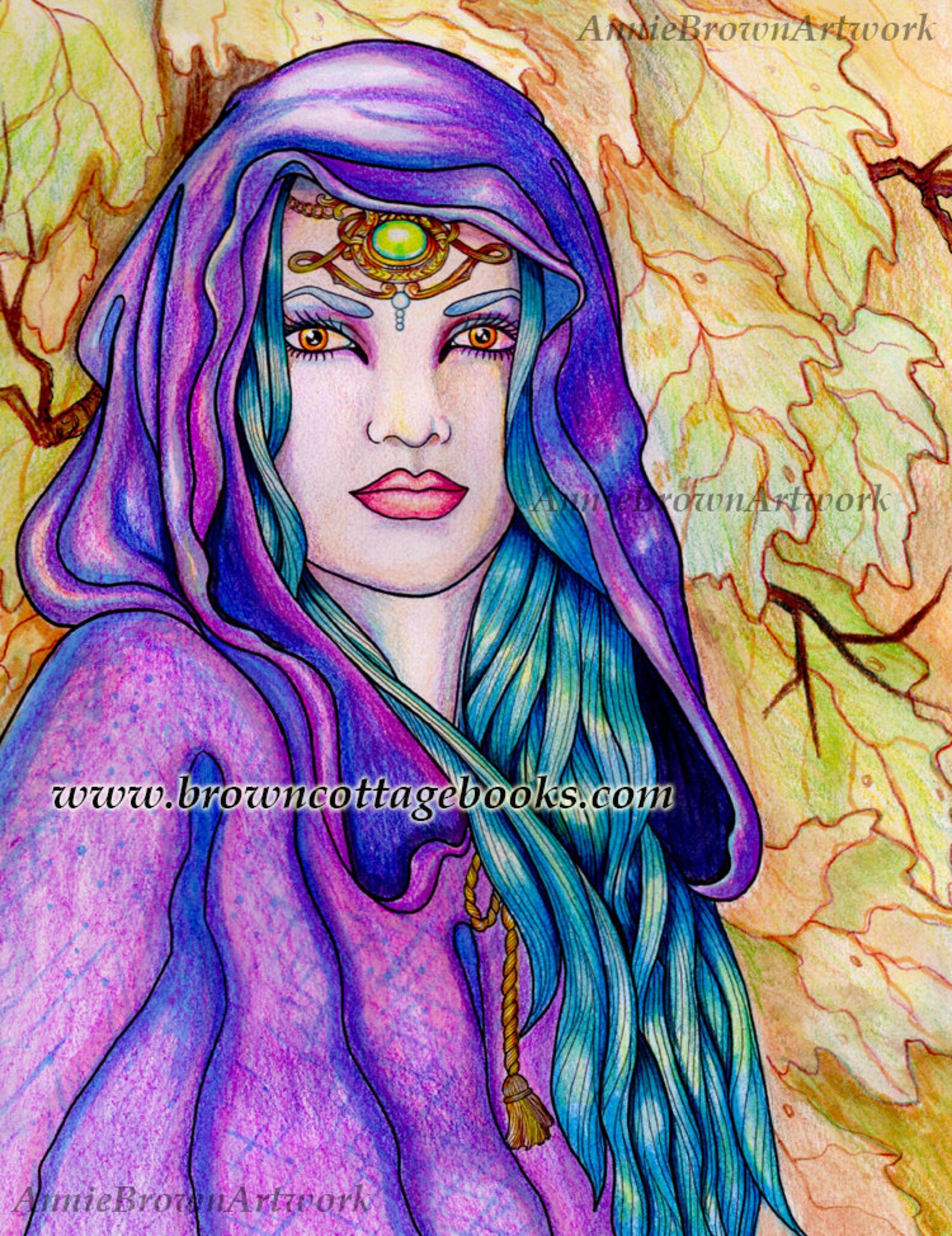 Fae Coloring Page Fantasy Art Printable Download Line Art - Etsy