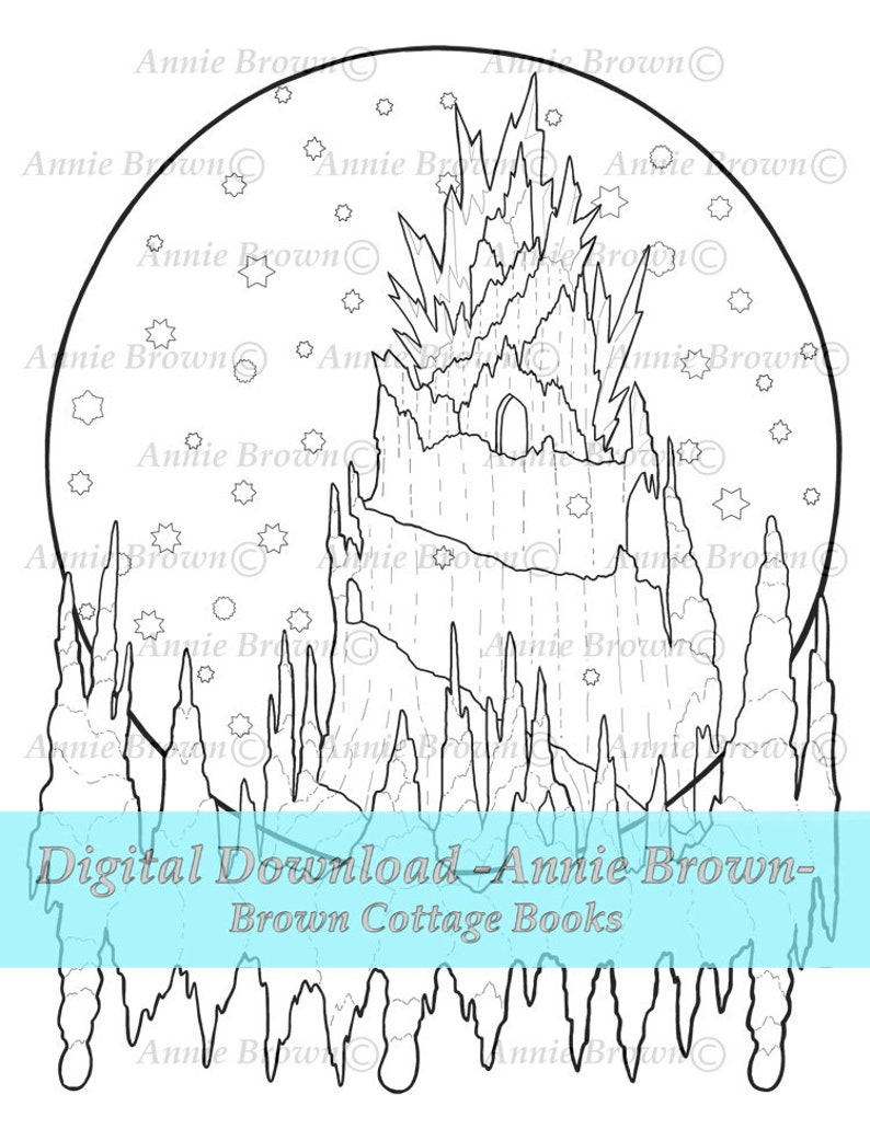 Christmas Coloring Page Instant Download Line Art - Etsy