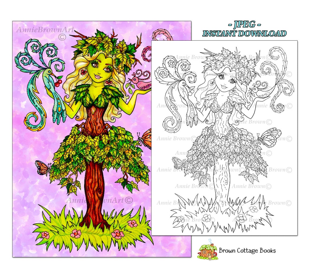 Digital Download Adult Coloring Page Printable Download - Etsy