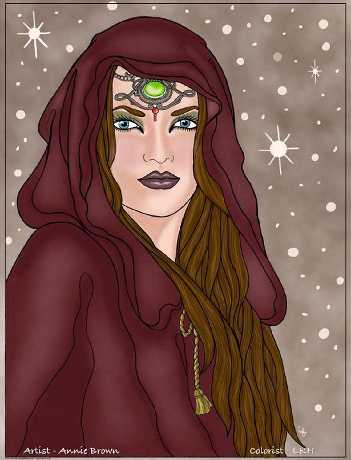 Fae Coloring Page Fantasy Art Printable Download Line Art | Etsy