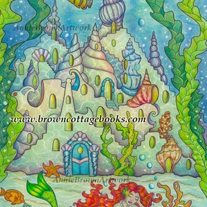 Coloring Page, Siren Coloring Page, Line Art, Instant Download ...