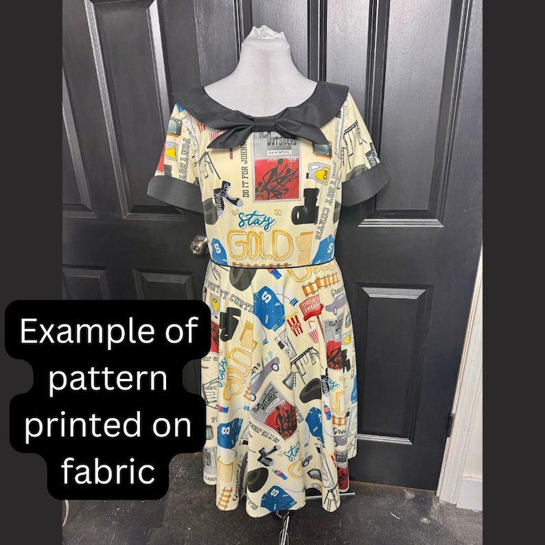 Outsiders Musical Broadway Seamless Repeat Pattern Digital File (16x16 ...