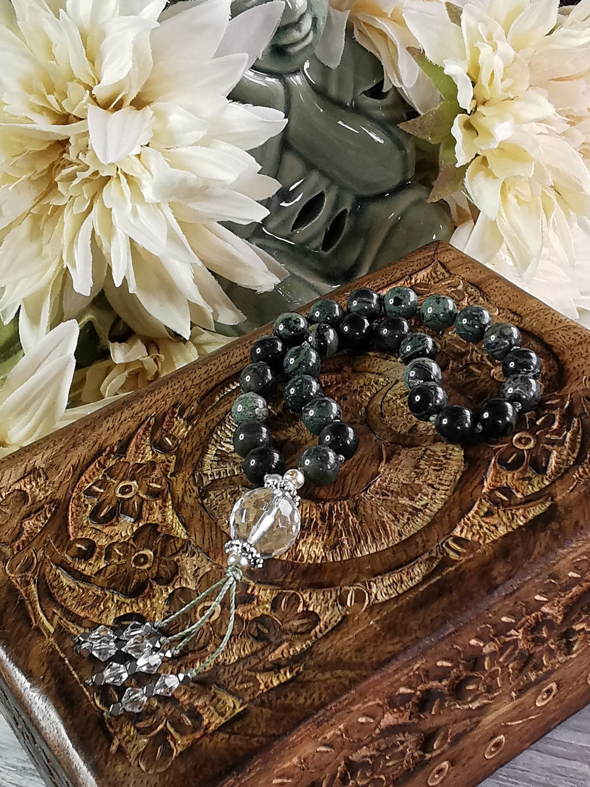 Pocket Mala, Mini Mala, Kids Mala Beads, Worry Beads, Pocket Fidget ...