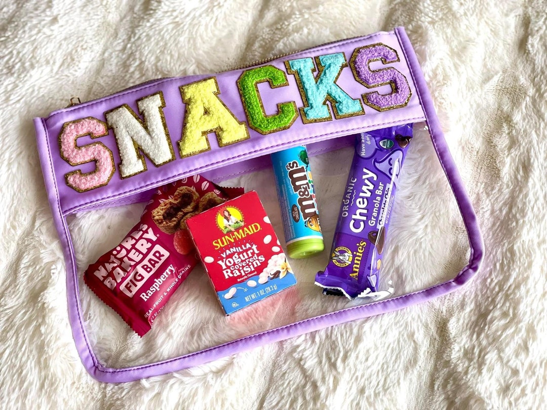 Snacks Carry Pouch - Etsy
