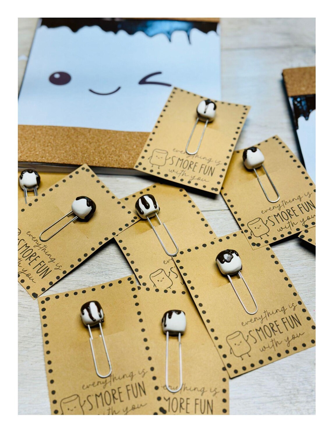 Printable Paperclip Bookmark Gift Card. Teacher Appreciation. S'MORE ...