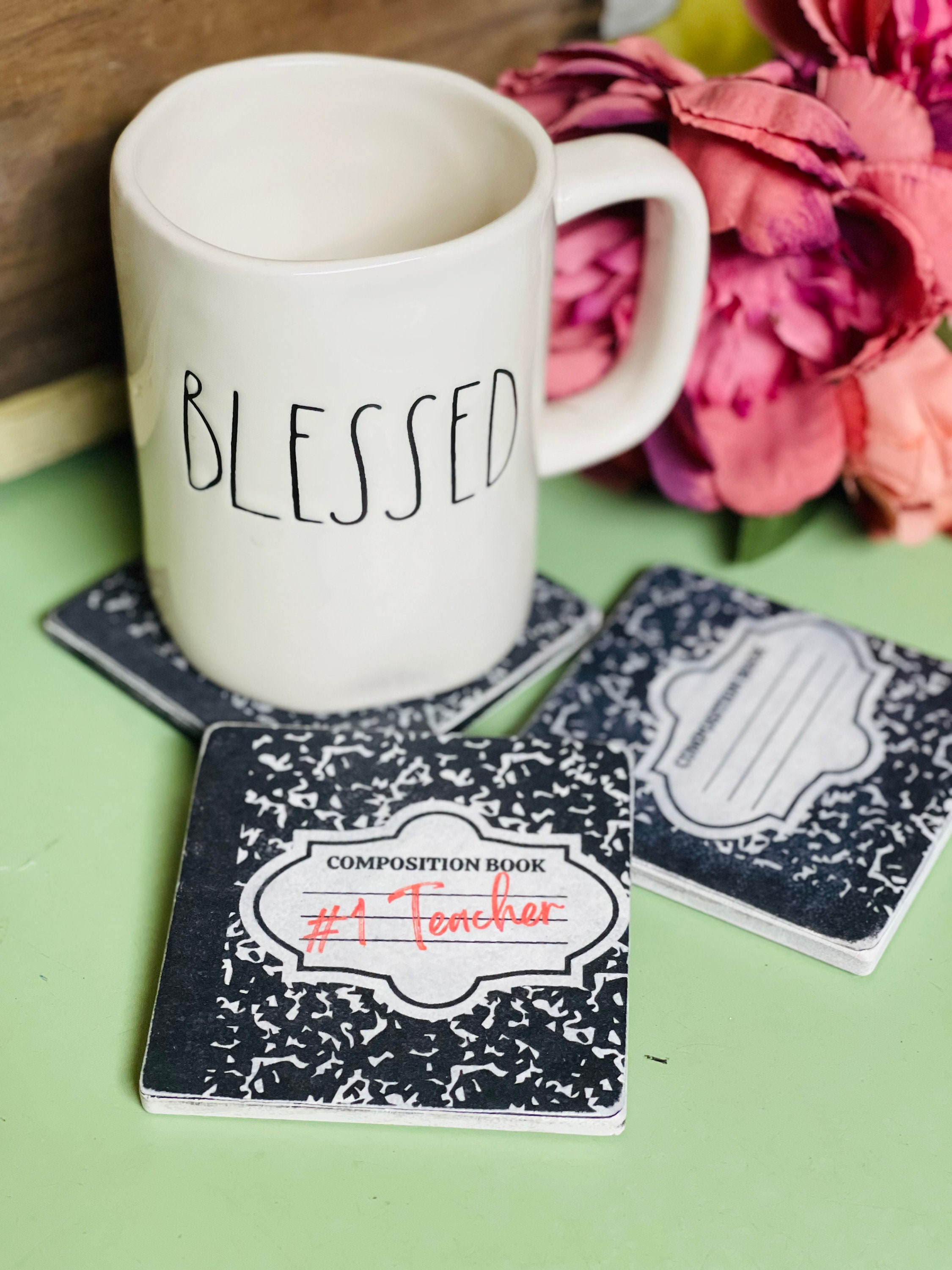 Notebook Coaster Printable Pdf - Etsy