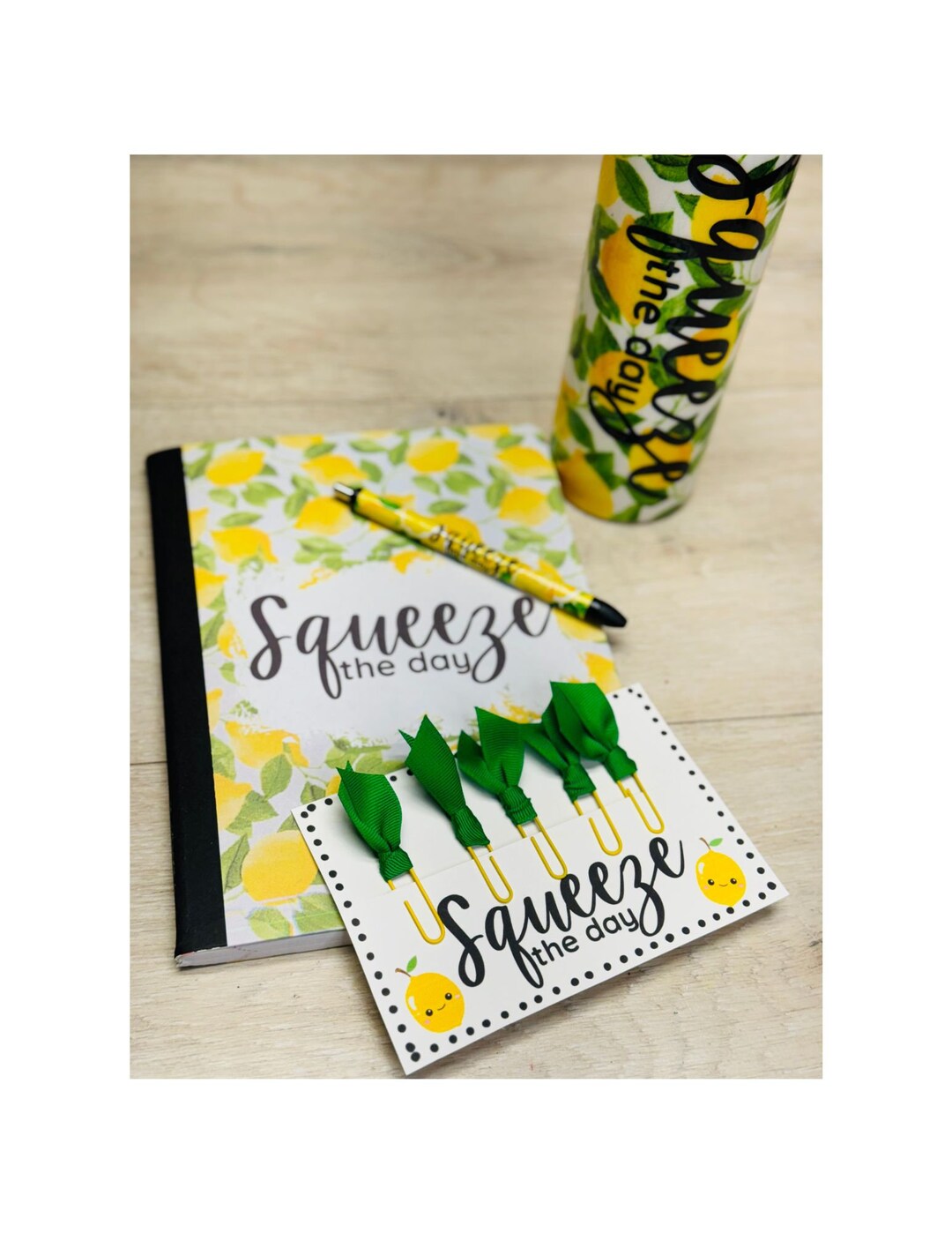 Printable Paperclip Bookmark Gift Card. Teacher Appreciation. "squeeze ...