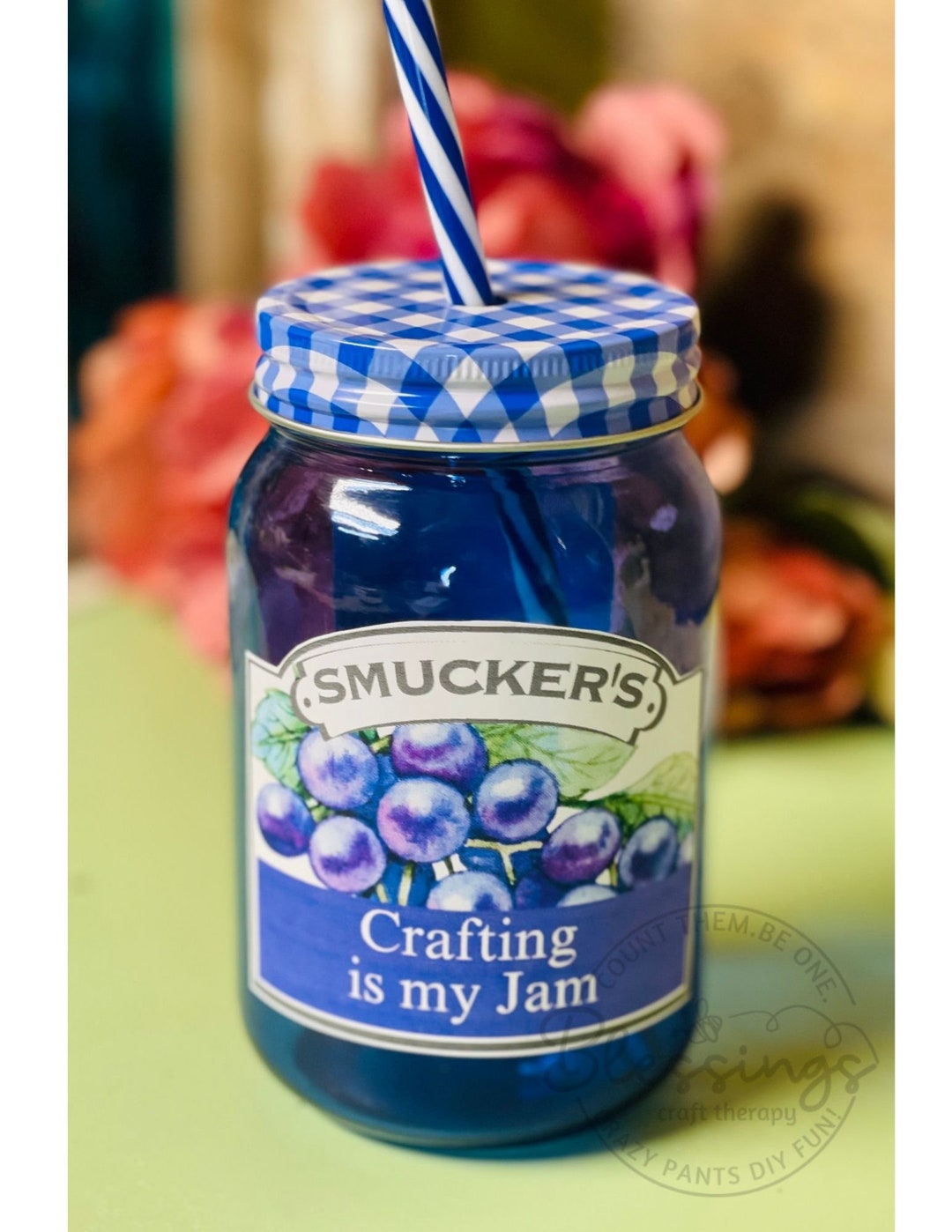 Crafting is My Jam, Jam Labels, PDF Printable Labels - Etsy