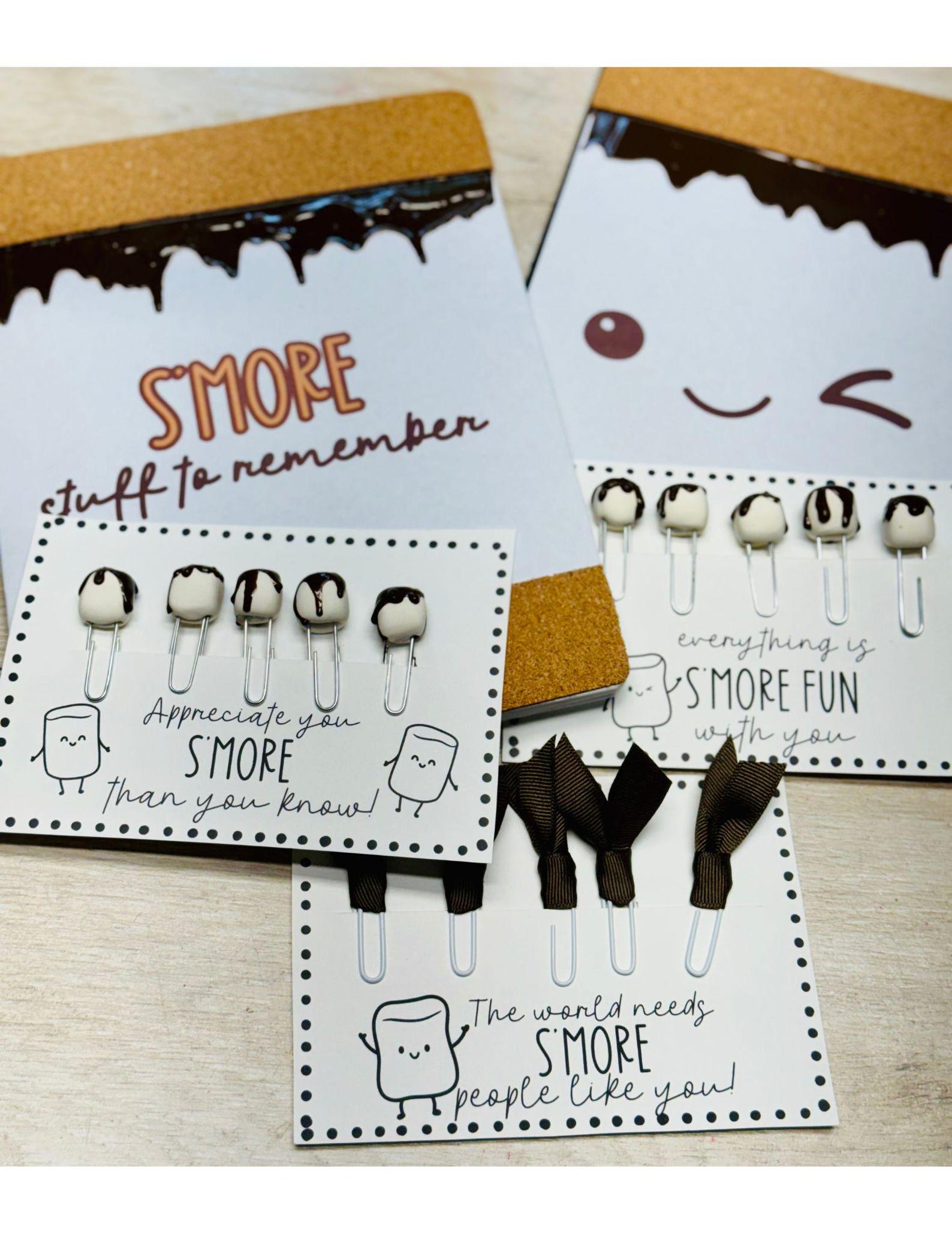 Printable Paperclip Bookmark Gift Card. Teacher Appreciation. S'MORE ...