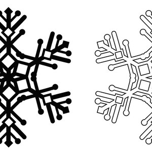 Snowflake Magic – Instant Download Art Print - Etsy