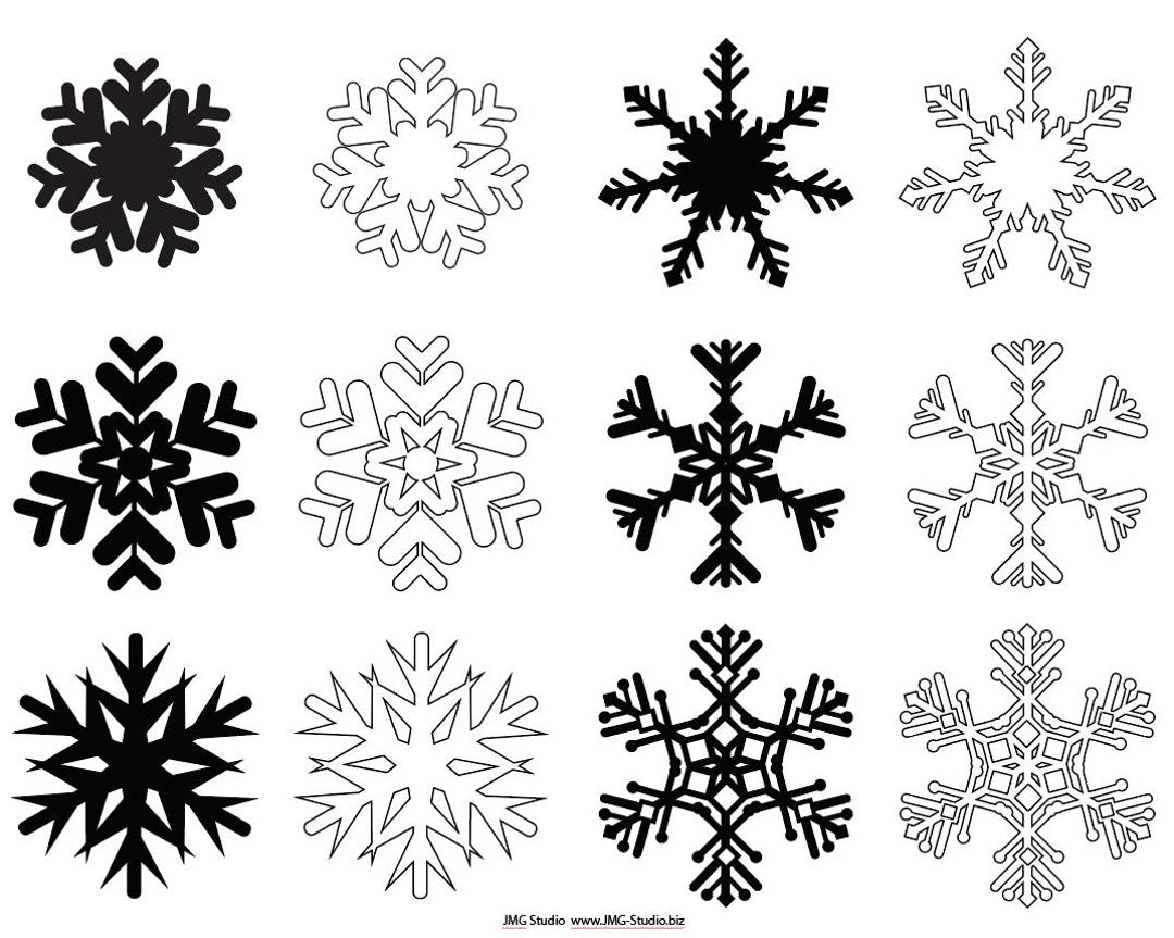 Snowflake Magic – Instant Download Art Print - Etsy