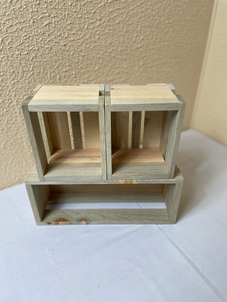 Wooden Crate Set,wood Crate,wooden Storage Crate,wedding Decor Crate ...