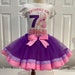 Cute Stitch-angel Tutu Set, Angel Birthday Girl Tutu, Purple and Pink ...