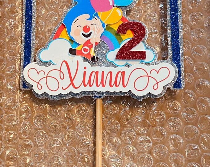 3D Plim Plim Cake Topper, Custom Plim Plim Cake Toppers - Etsy