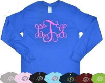 Monogrammed shirts | Etsy