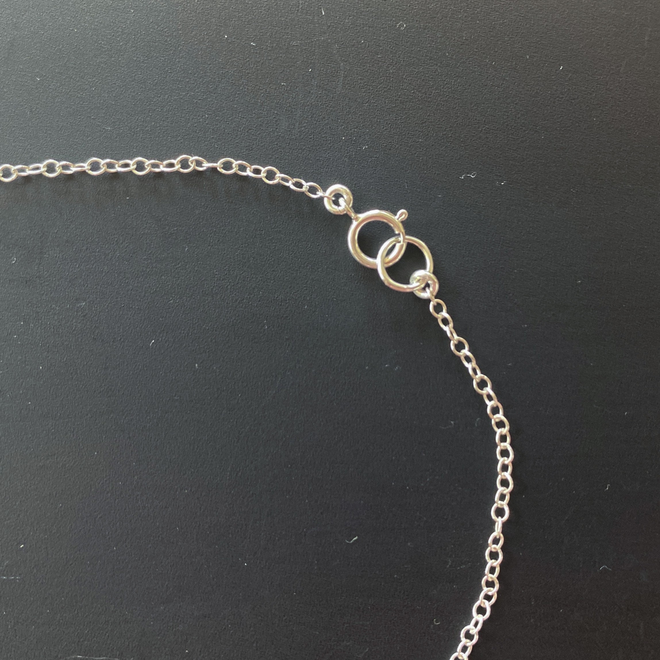 Silver V Necklace Dainty Chevron Bar Necklace Versatile | Etsy