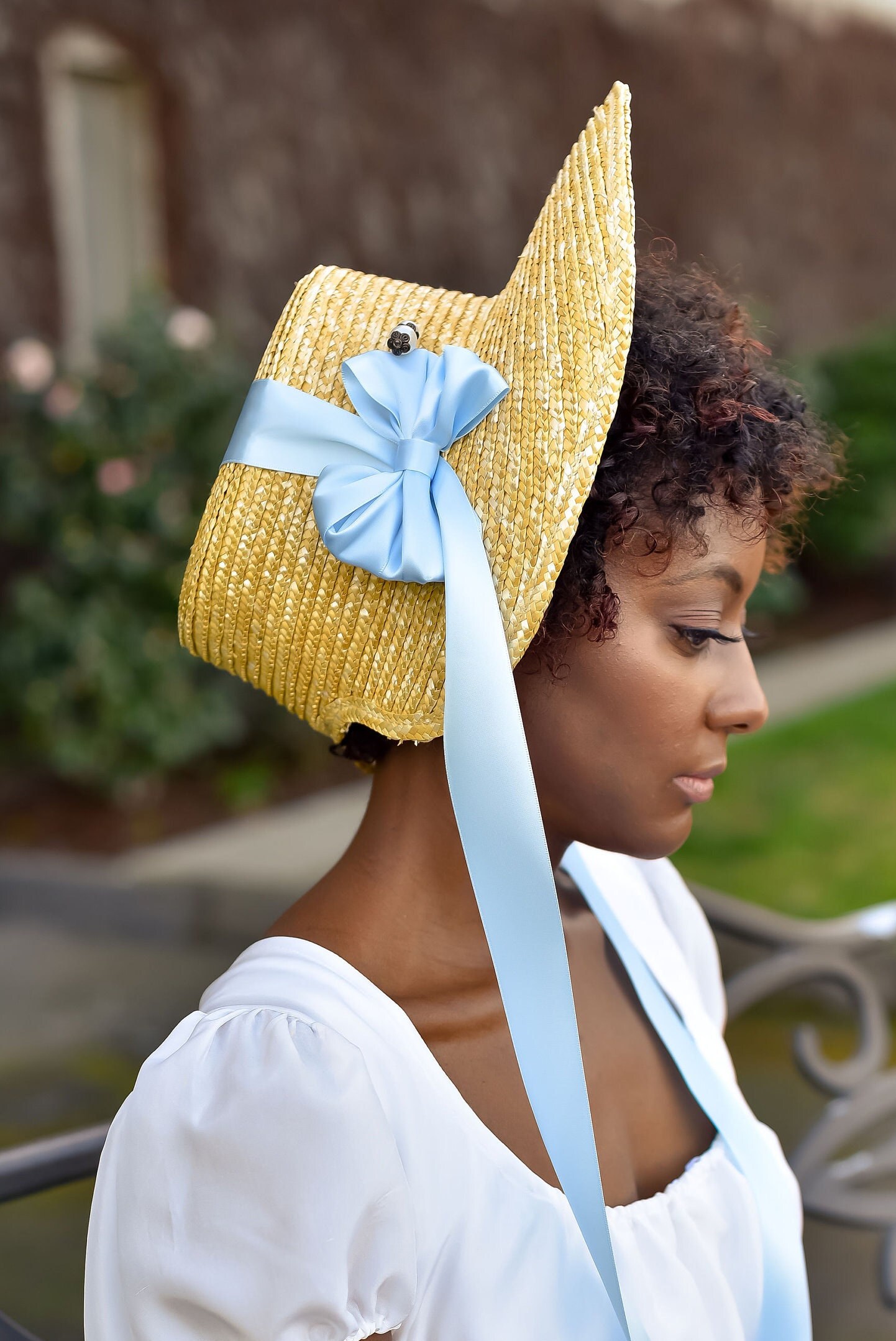 Jane Regency Bonnet - Etsy